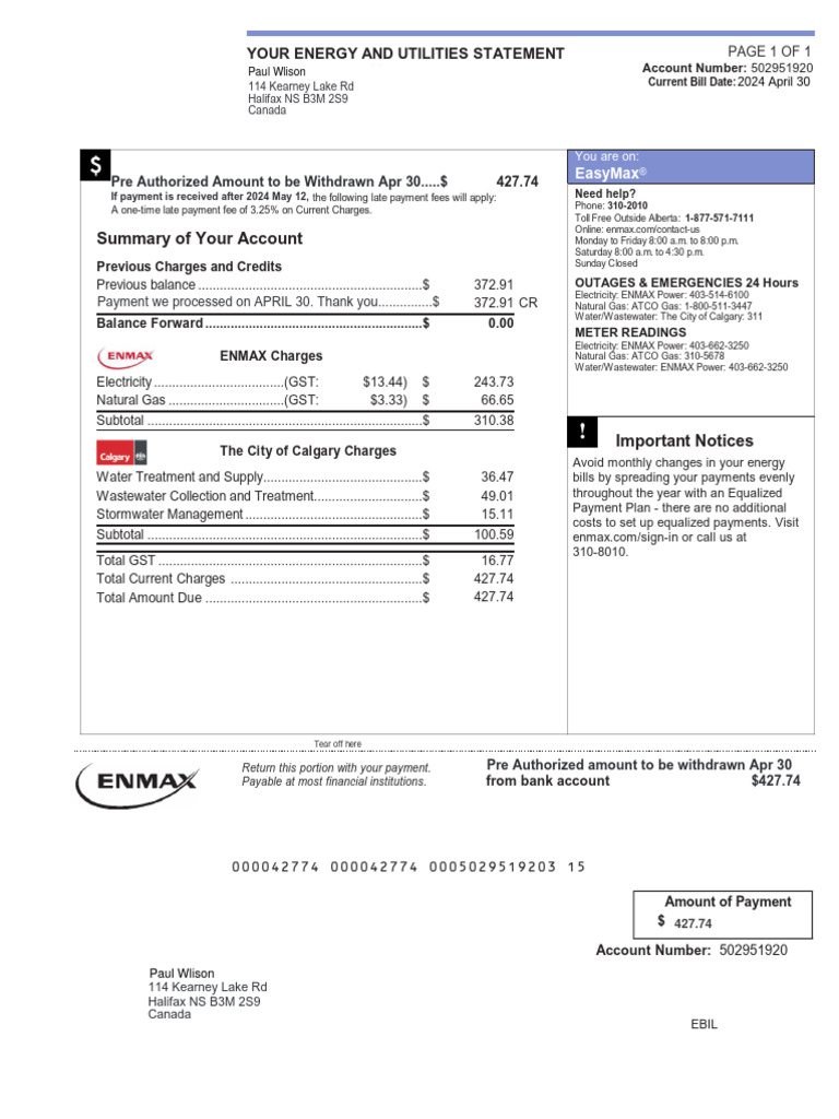 Canada Bill PDF | PDF