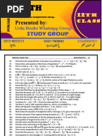 FSC Trigonometric Formulas | PDF | Sine | Trigonometric Functions