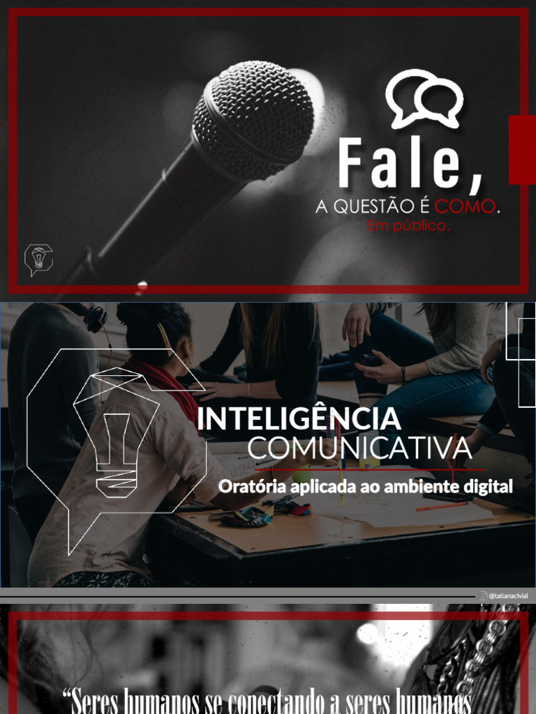 Slides Palestra Fale Oratoria 25032022 ALUNOSpdf Portugues | PDF