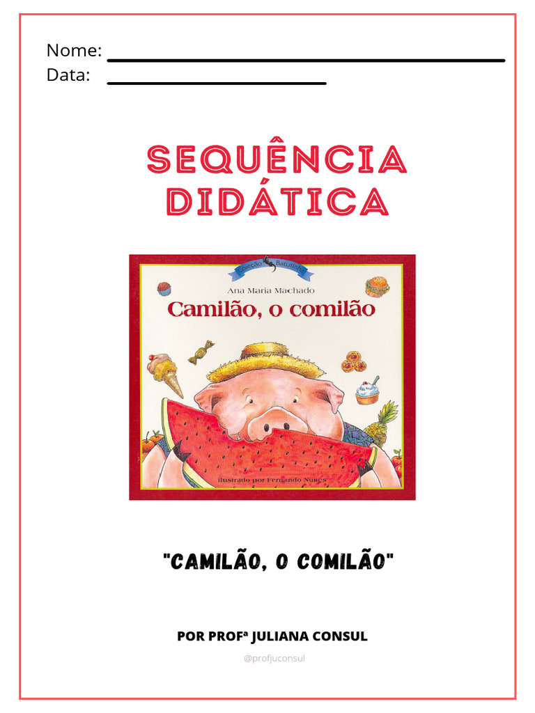 Ativ - Camilão, o Comilão | PDF | Linguística