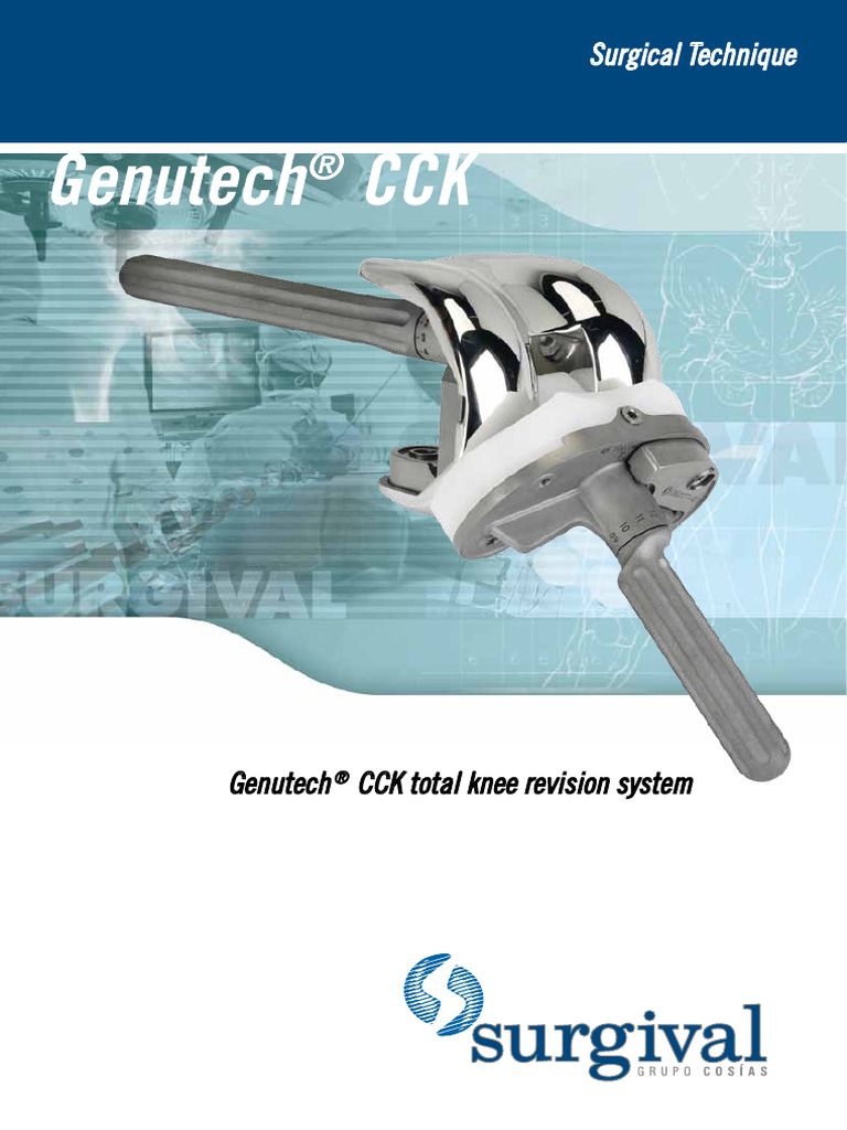 genutech_cck | PDF | Knee | Musculoskeletal System