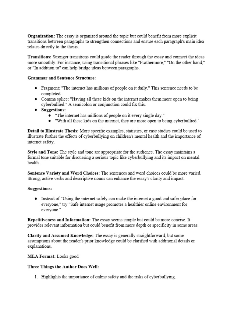 peer-editing | PDF | Essays | Internet