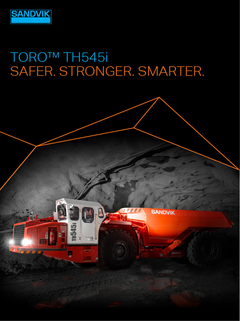 Th545i Specification Sheet English | PDF | Truck | Brake