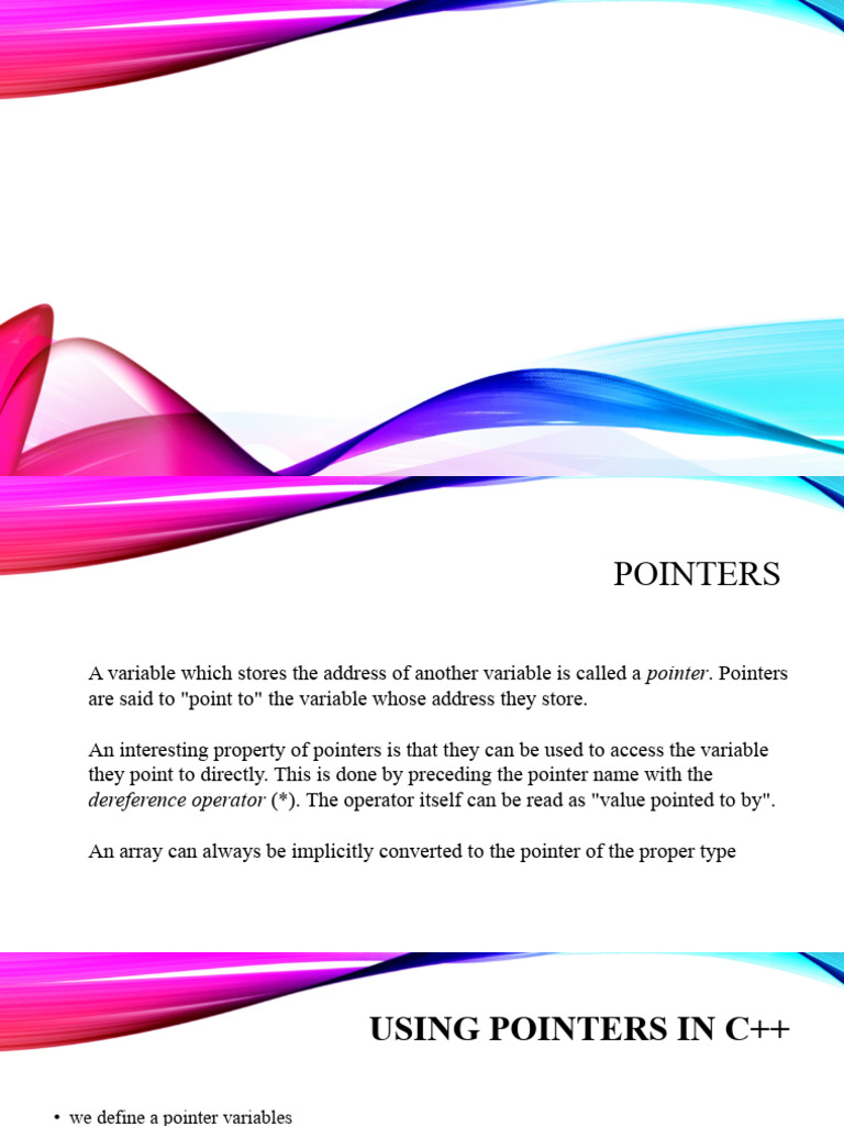 Module II | Download Free PDF | Pointer (Computer Programming) | C++ Module II | Download Free PDF | Pointer (Computer Programming) | C++