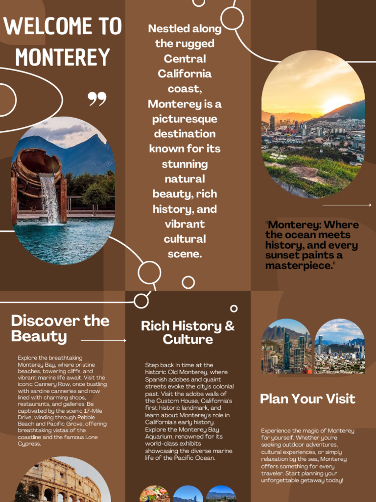 Discover Monterey: History & Beauty | PDF | Monterey | Earth Sciences