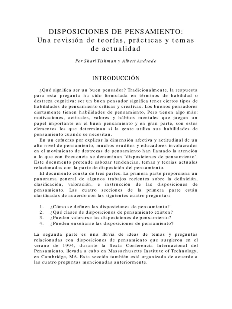To Critico Robert Ennis | PDF | Pensamiento crítico | Evidencia