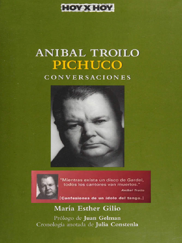 (Hoy X Hoy) María Esther Gilio - Aníbal Troilo (Pichuco ...