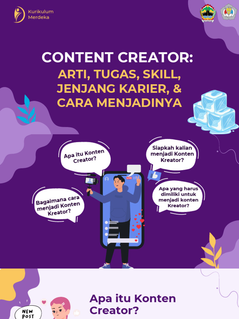 Pengenalan Konten Kreator | PDF | Bisnis | Seni