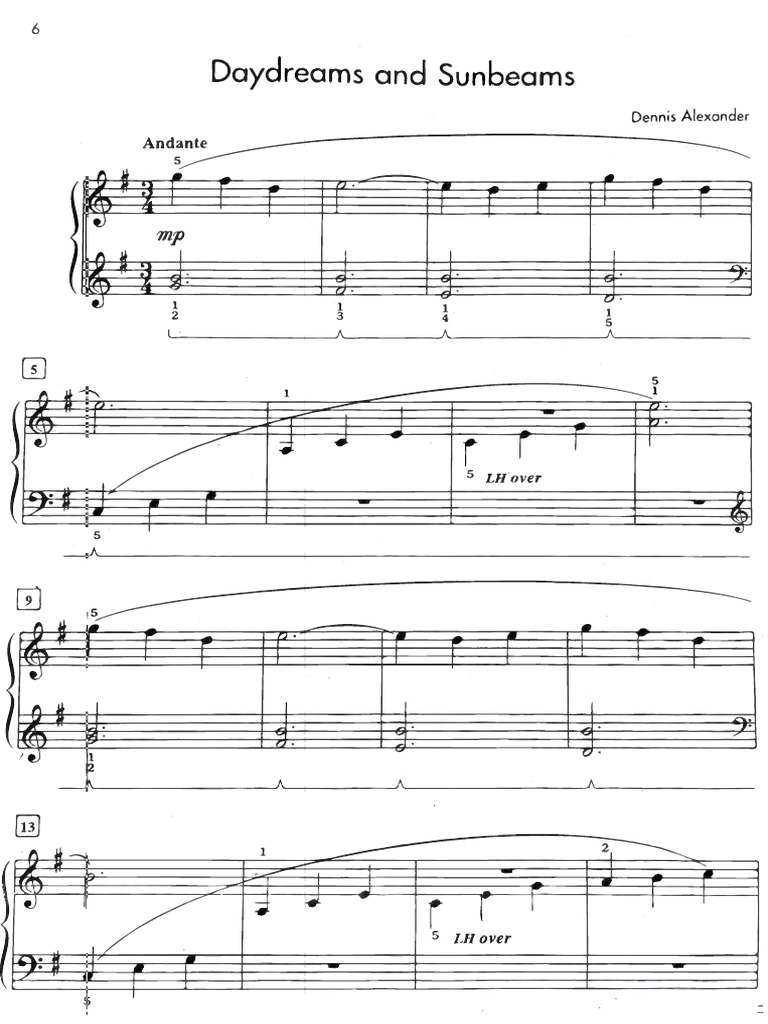 Daydreams and Sunbeams | PDF