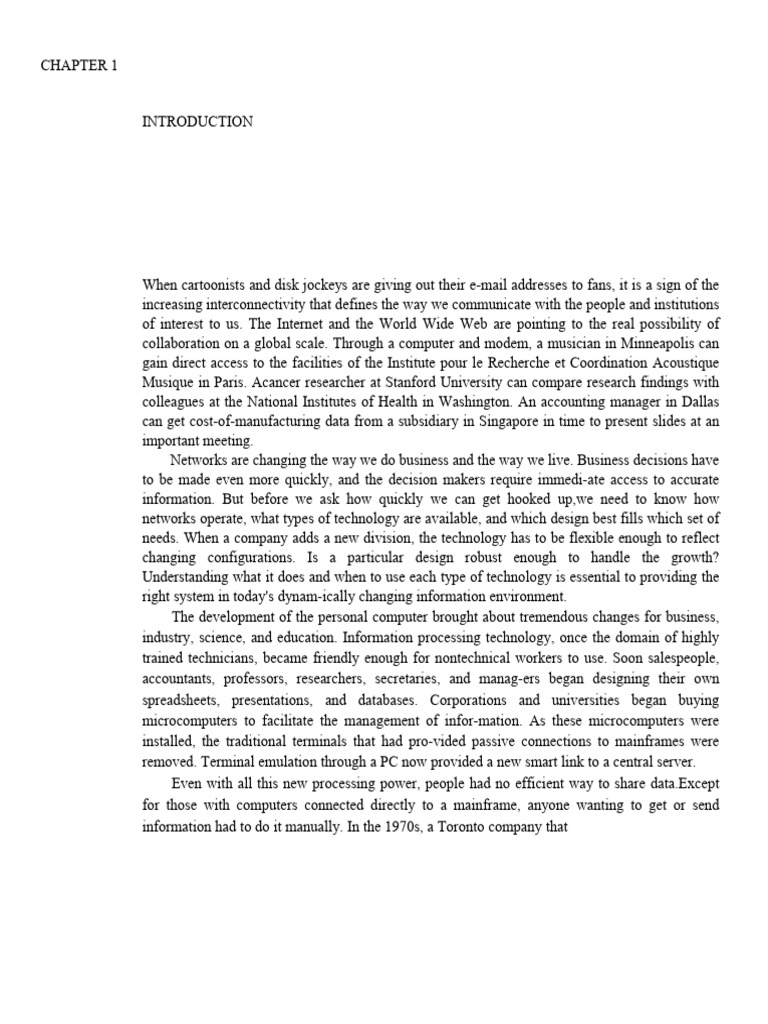 Chapter 1 Data Comm Behrouz - Docx1 | PDF | Computer Network | Standardization