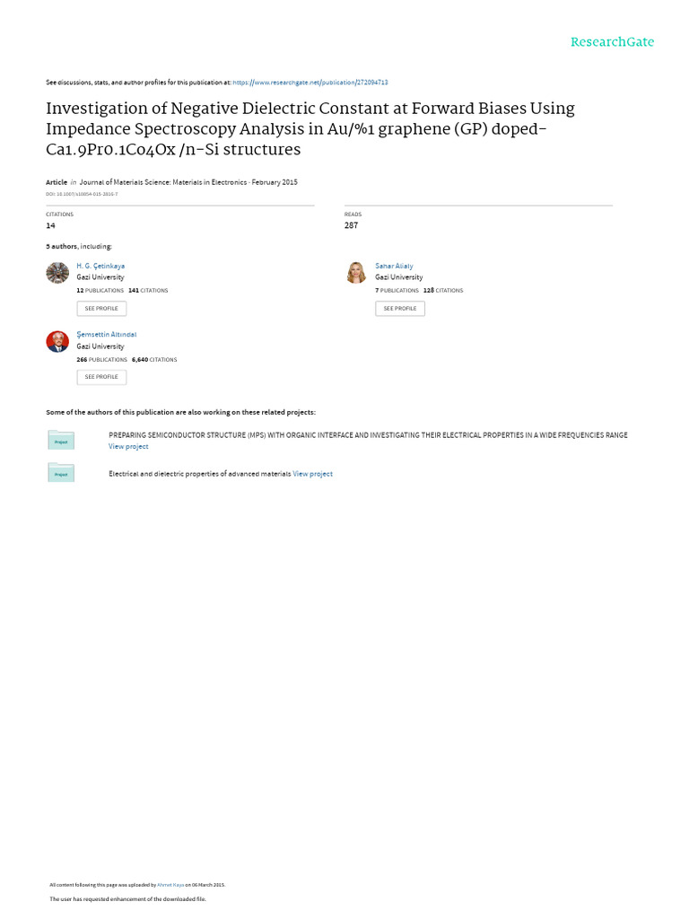 Negative Dielectric Constant 3 | PDF | Dielectric | Capacitor