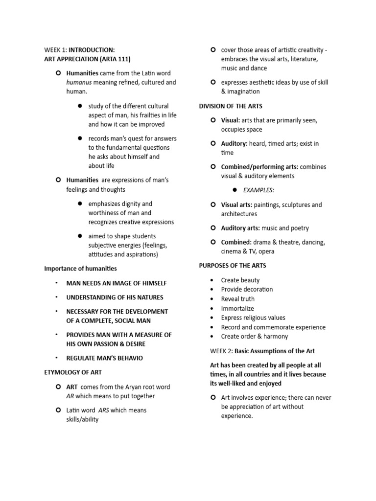 Arta Reviewer | PDF | Color | The Arts