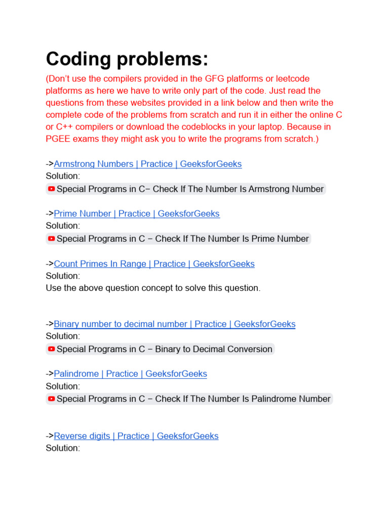 PGEE Coding Questions Lists | PDF | Algorithms | Scratch (Programming Language)