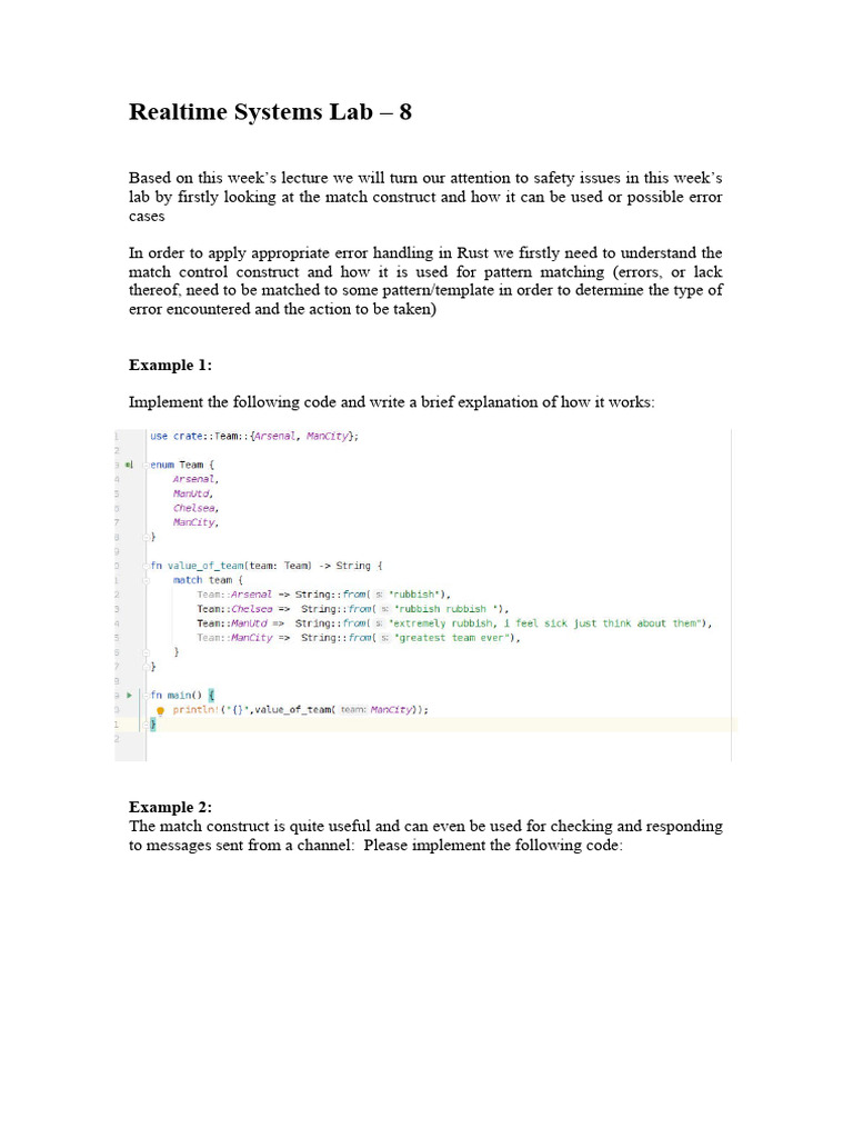 Lab – Week7 | PDF | Software Development | Computer Science