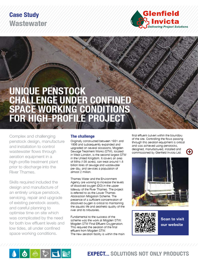 Mogden Treatment Plant Case Study | PDF | Sewage Treatment ...