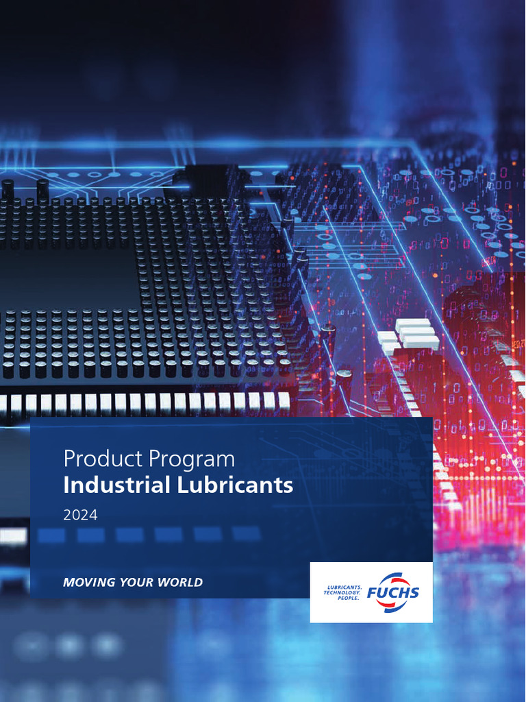FUCHS-Product-program-industrial-lubricants | PDF | Lubricant | Motor Oil