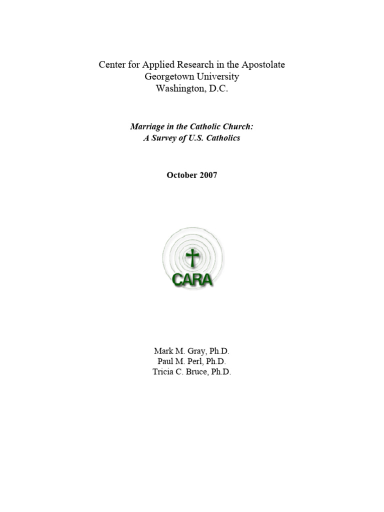 Marriage Report | Download Free PDF | Survey Methodology | Marriage