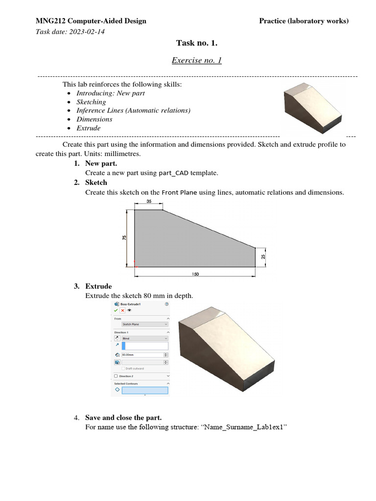 Cad L1 | PDF | Geometry | Euclidean Geometry