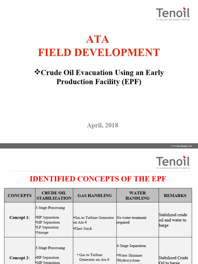 EPF Crude Oil Processing Overview | PDF | Chemical Process Engineering | Fuels