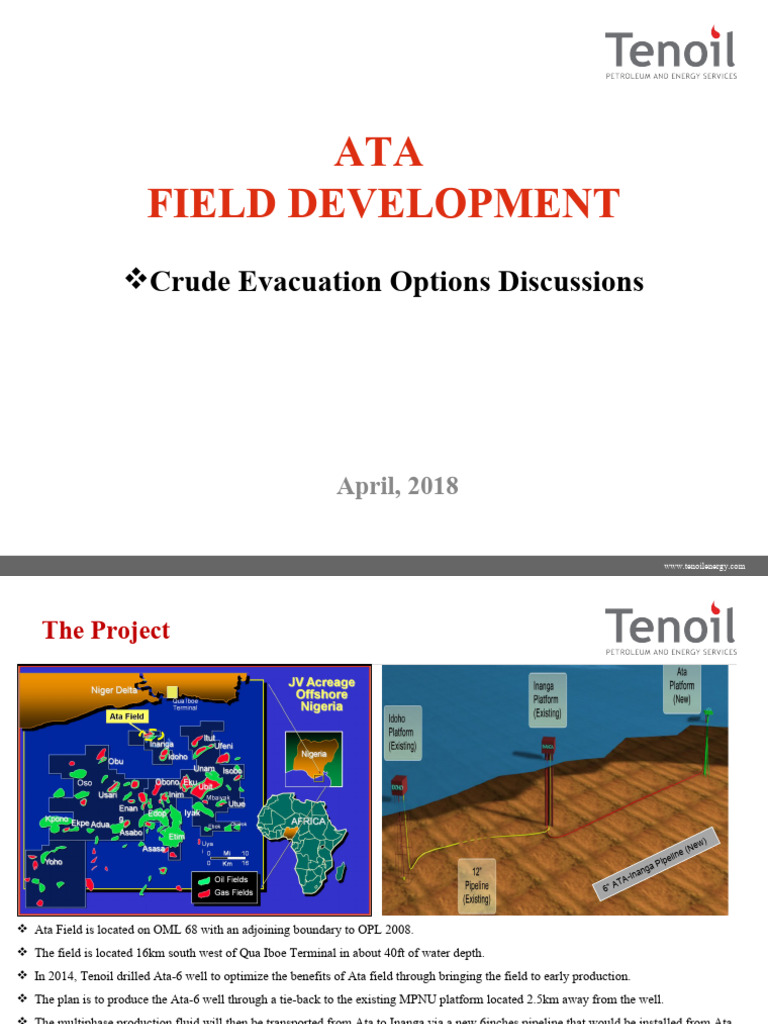 ATA Overview Slide - 8 - 1 - 18 | PDF | Barrel (Unit) | Fossil Fuels