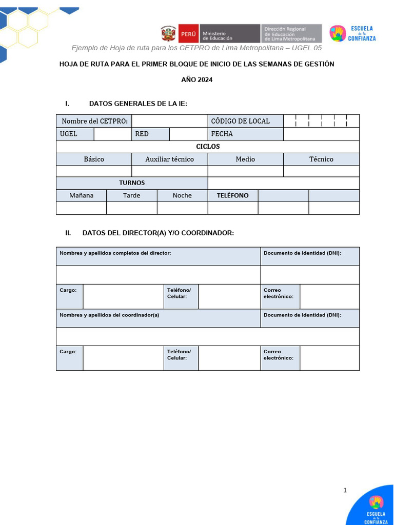Propuesta de Hoja de Ruta ETP-CETPRO | PDF | Plan de estudios | Aprendizaje