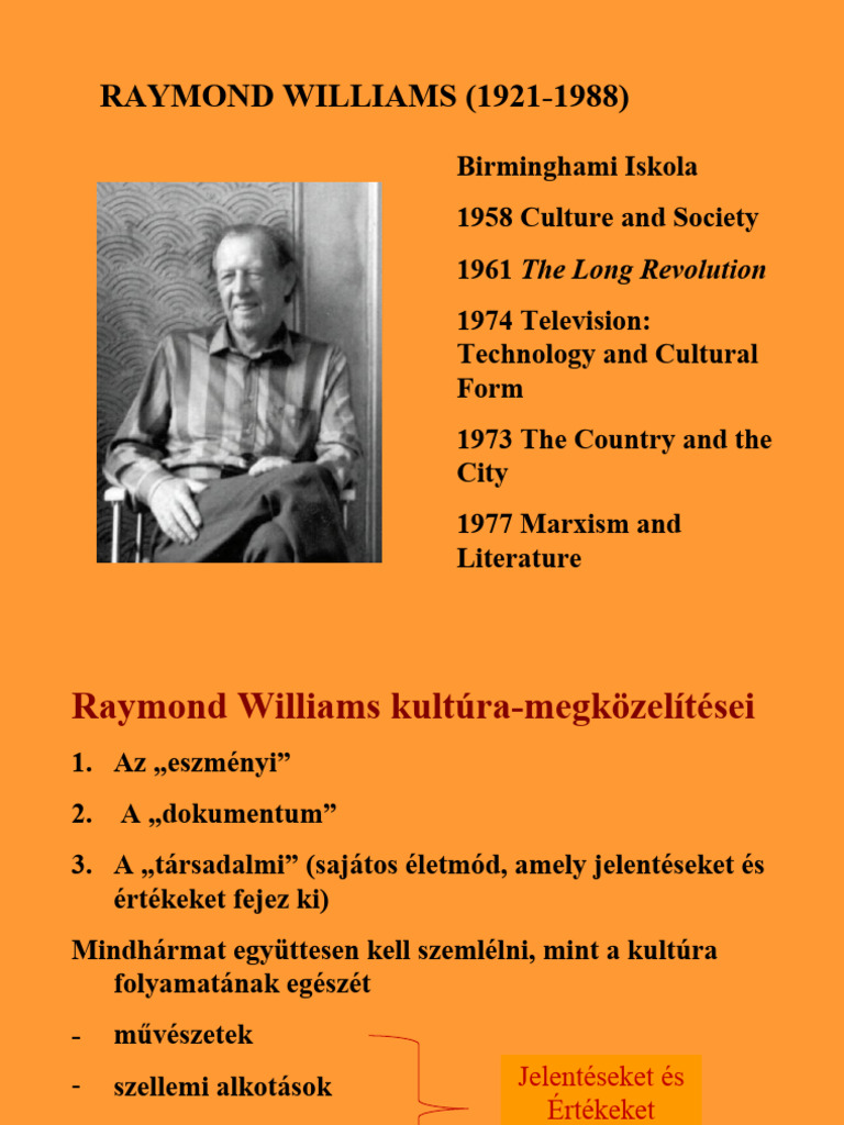 Raymond Williams | PDF
