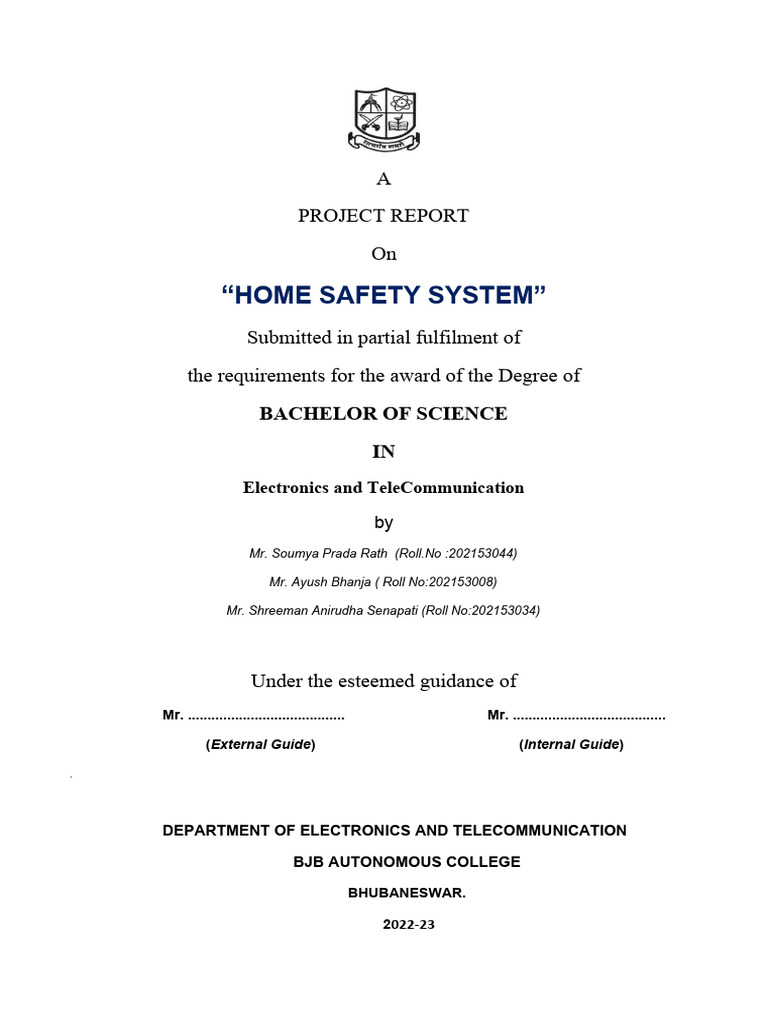 Project Report | PDF | Rectifier | Internet Of Things