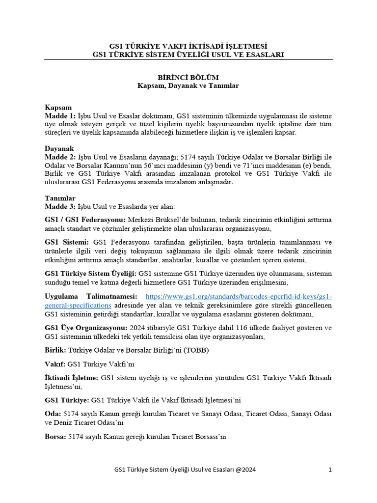 Usulesaslar Yeni 07032024 | PDF