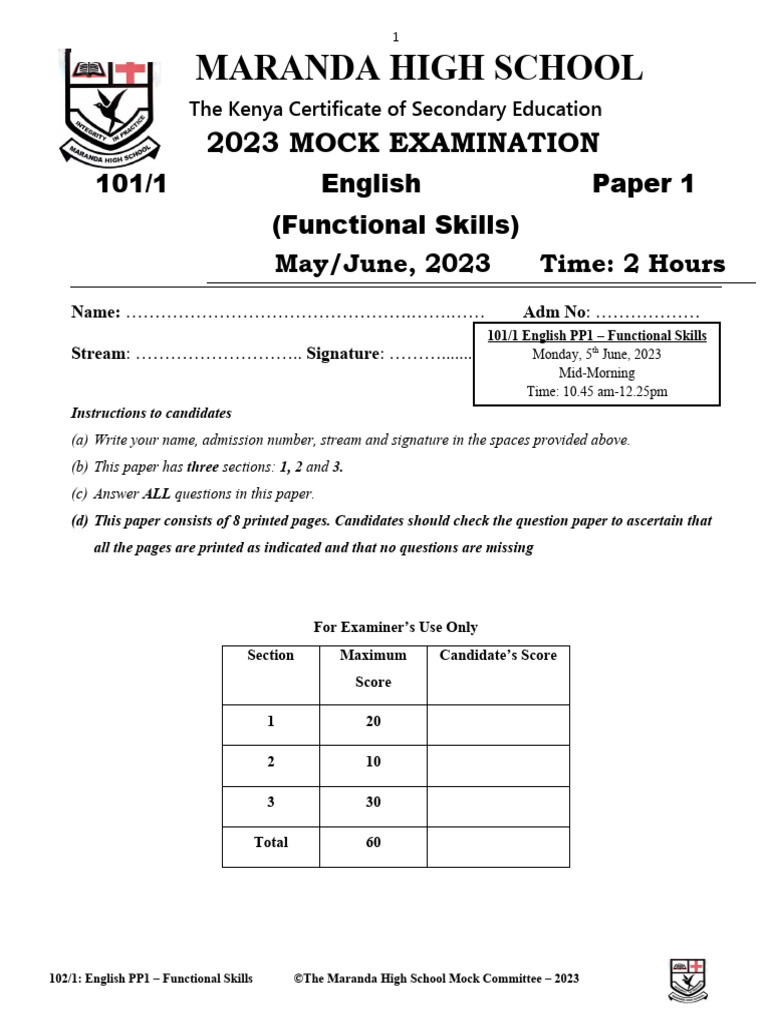 Eng PP1 QNS | PDF | Taxes