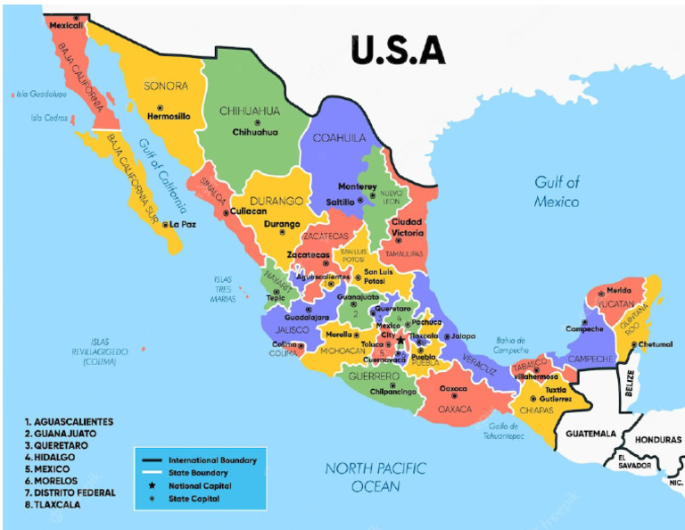 Mapa de Mexico Dany | PDF