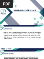 2da Parte NOM-036 | PDF | Factores humanos y ergonomía | Seguridad y ...
