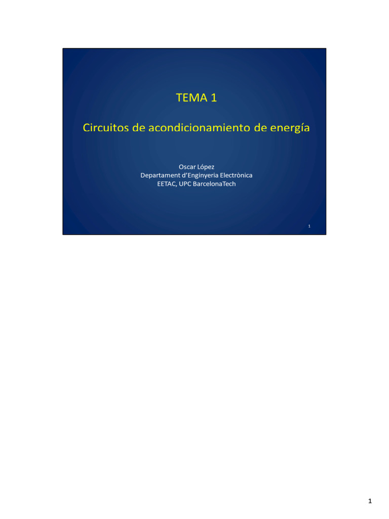 Tema 1 Circ Acondicionamiento Rectf Comentada Reg Lineales | PDF ...