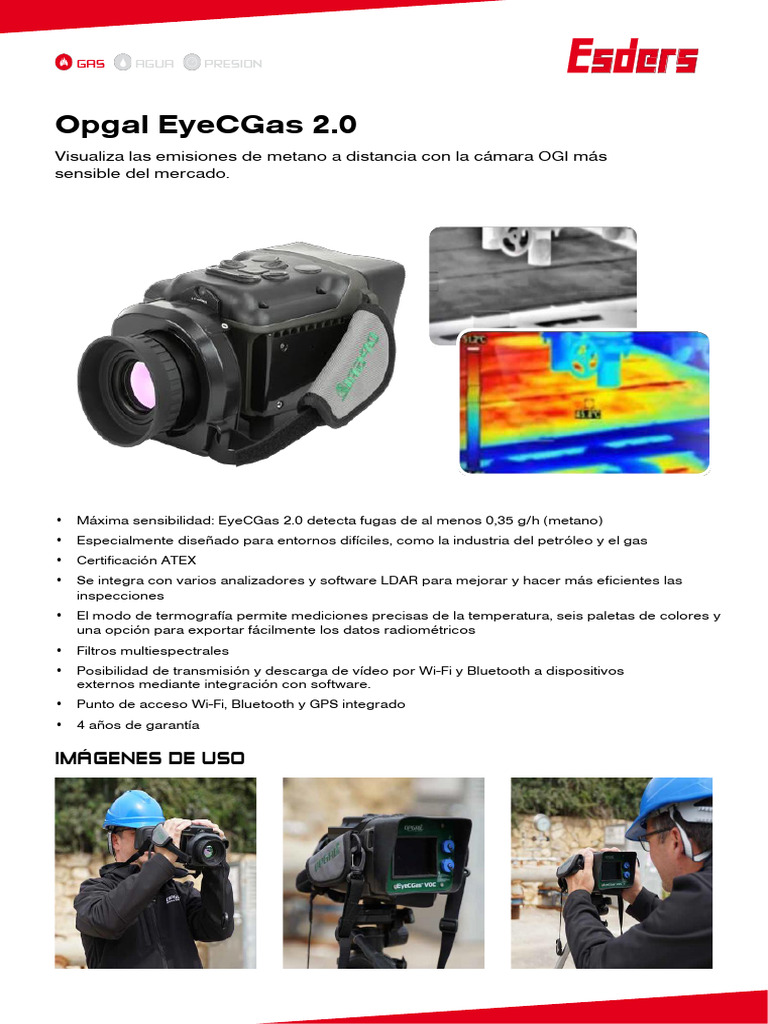 28 - Opgal Eyecgas Brochure | PDF | Gas natural | Metano