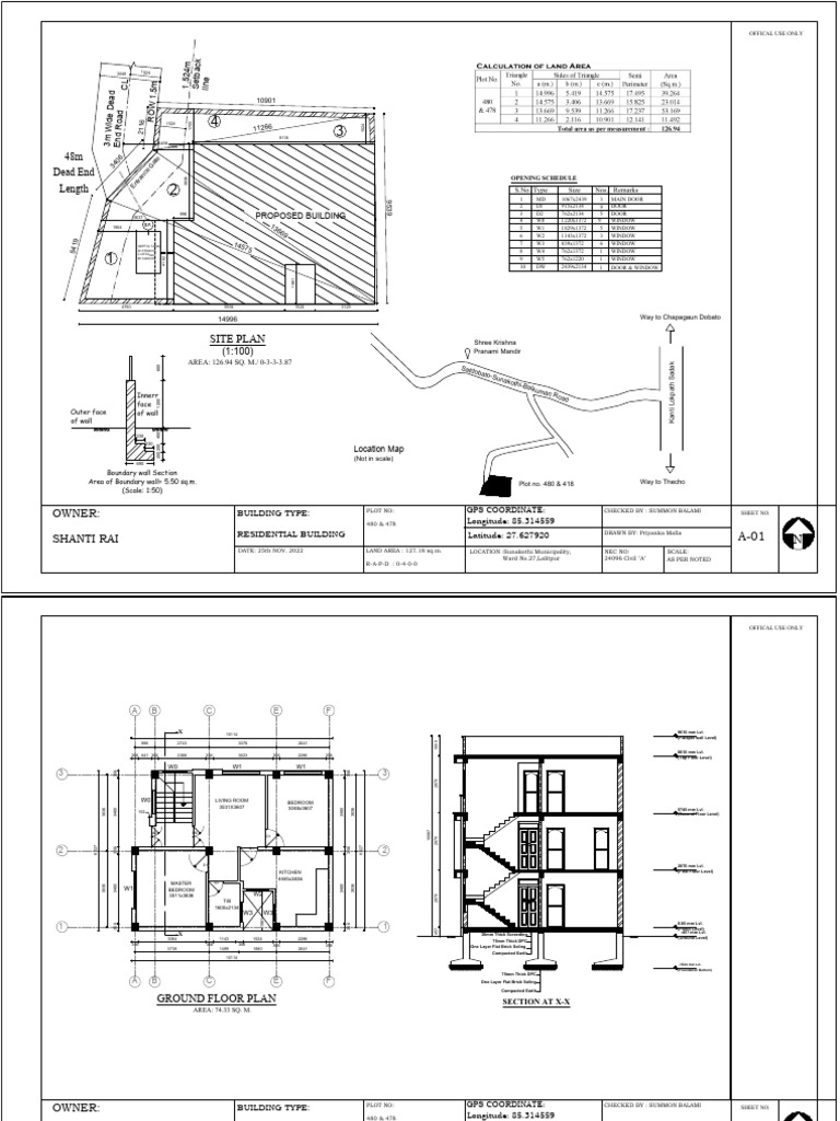 48m Dead End Length: Site Plan | PDF | Building | Queensland Heritage ...