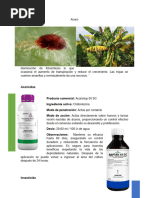 Insecticida Orgánico Entrust SC: Ficha Técnica | PDF