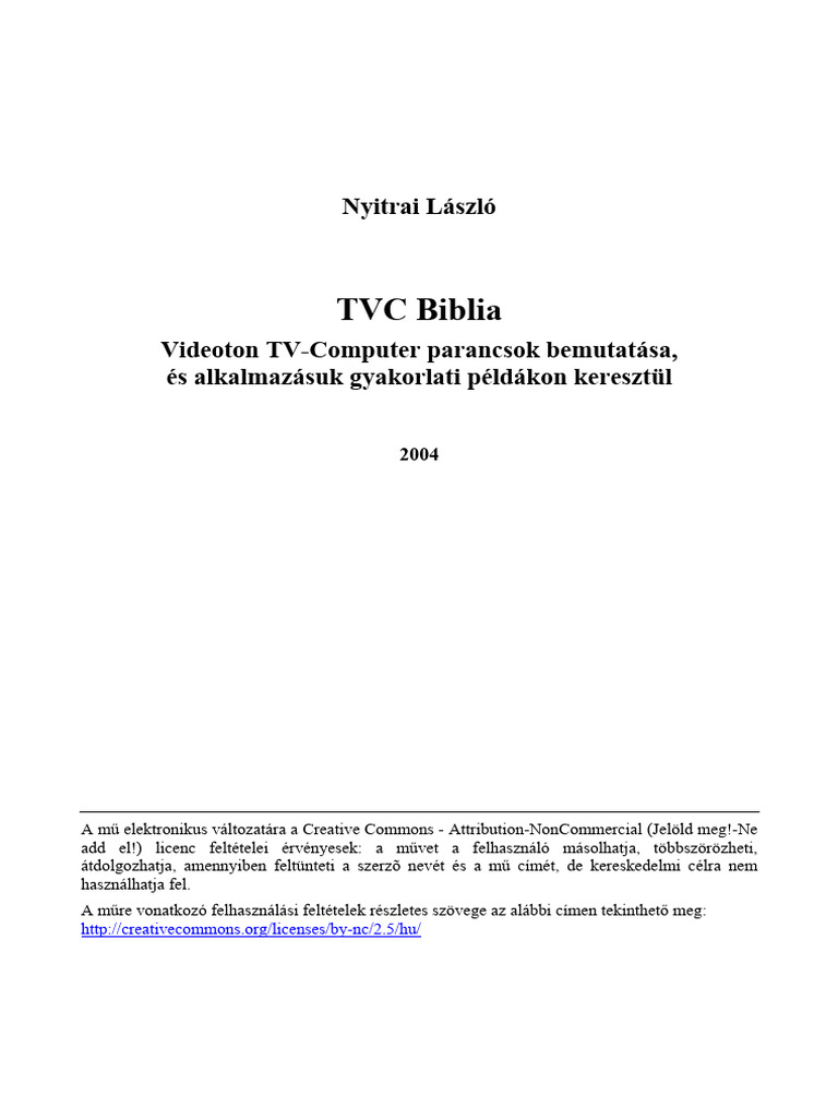 TVC Biblia | PDF