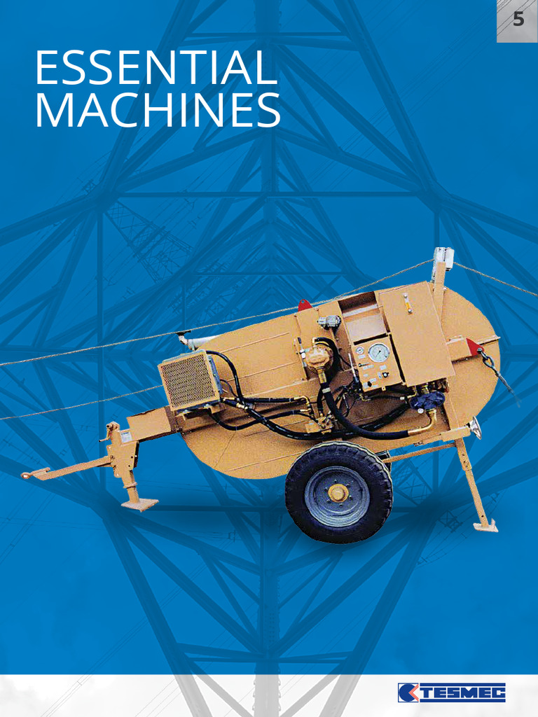 2019.04-Tesmec Stringing Catalog Section 5 en | PDF | Machines | Engines