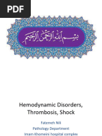 Pathology of Hemodynamic Disorders | PDF | Edema | Thrombus