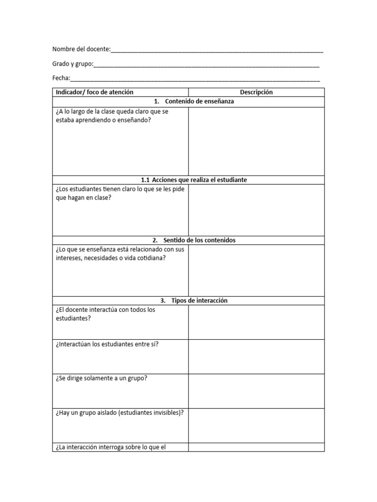 Formato de Visita | PDF