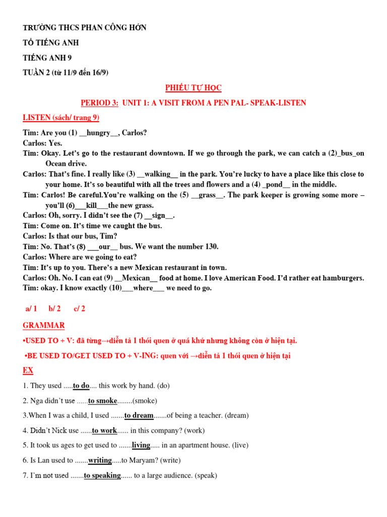 E 9 W 2 | PDF | Language Arts & Discipline