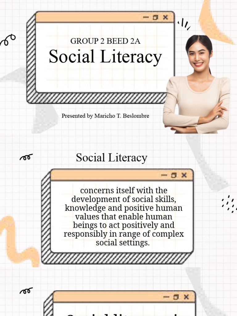 1 Social Literacy | PDF | Social Skills | Emotional Intelligence