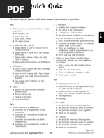 Year 8 Rocks Revision Worksheet | PDF | Rock (Geology) | Petrology