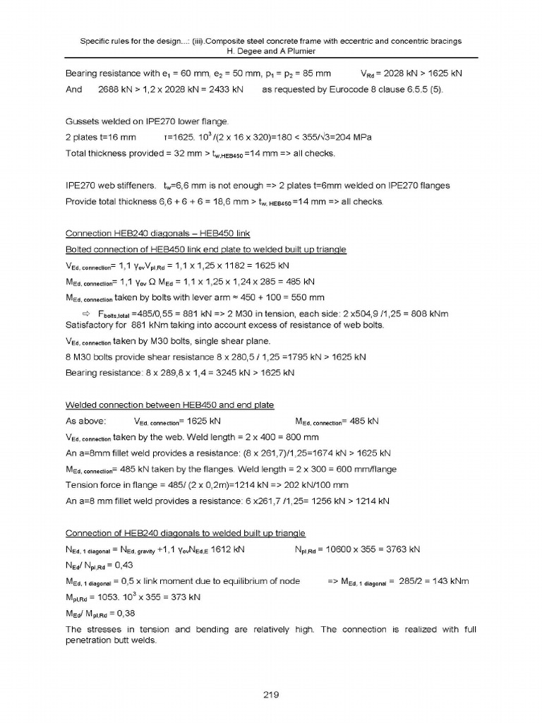 Eurocode 8 Seismic Design of Buildings W Page 233 | PDF