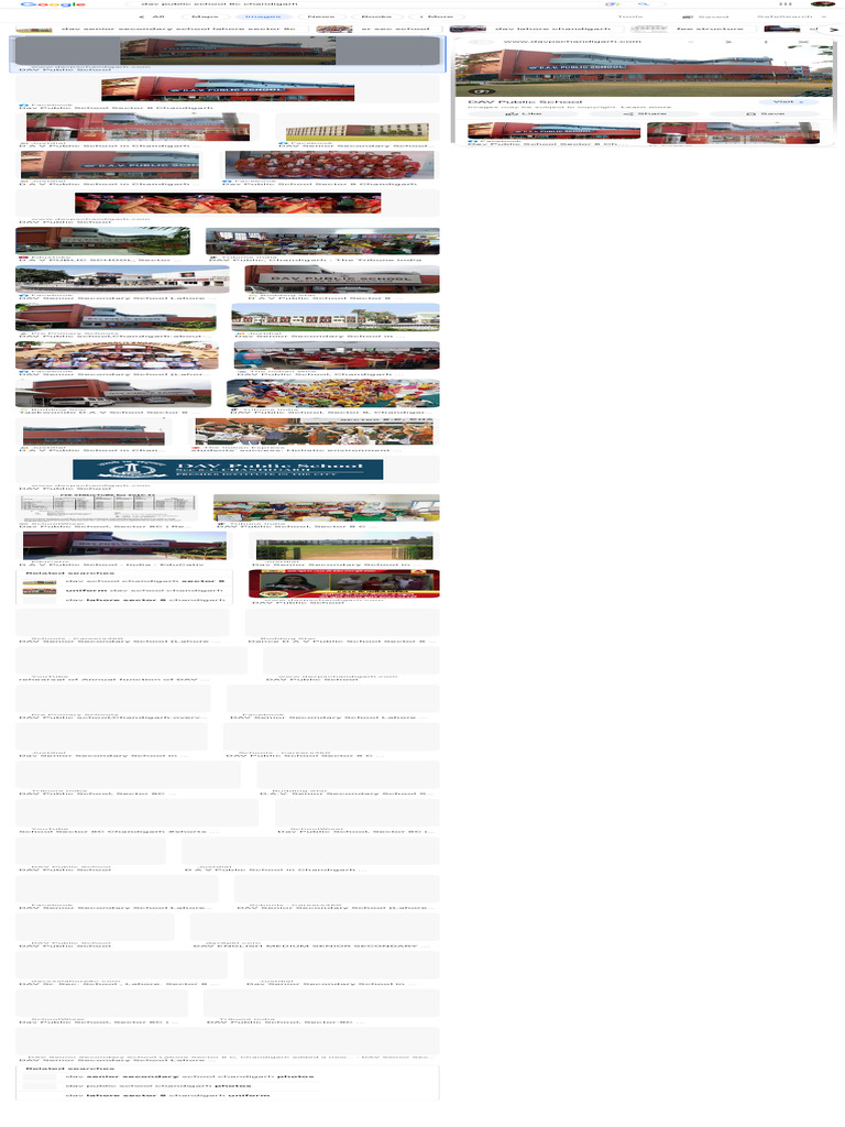 Dav Public School 8c Chandigarh - Google Search | PDF | Schools | Educational Institutions