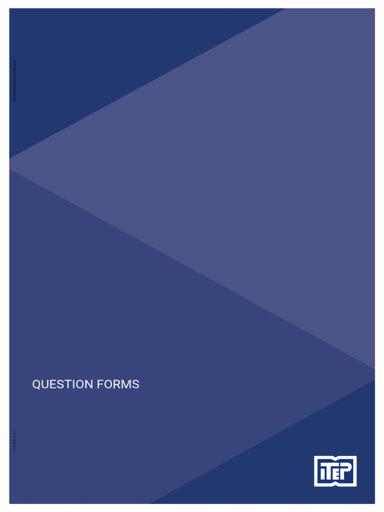 Questions Forms | Descargar gratis PDF | Verbo | Asunto (gramática)