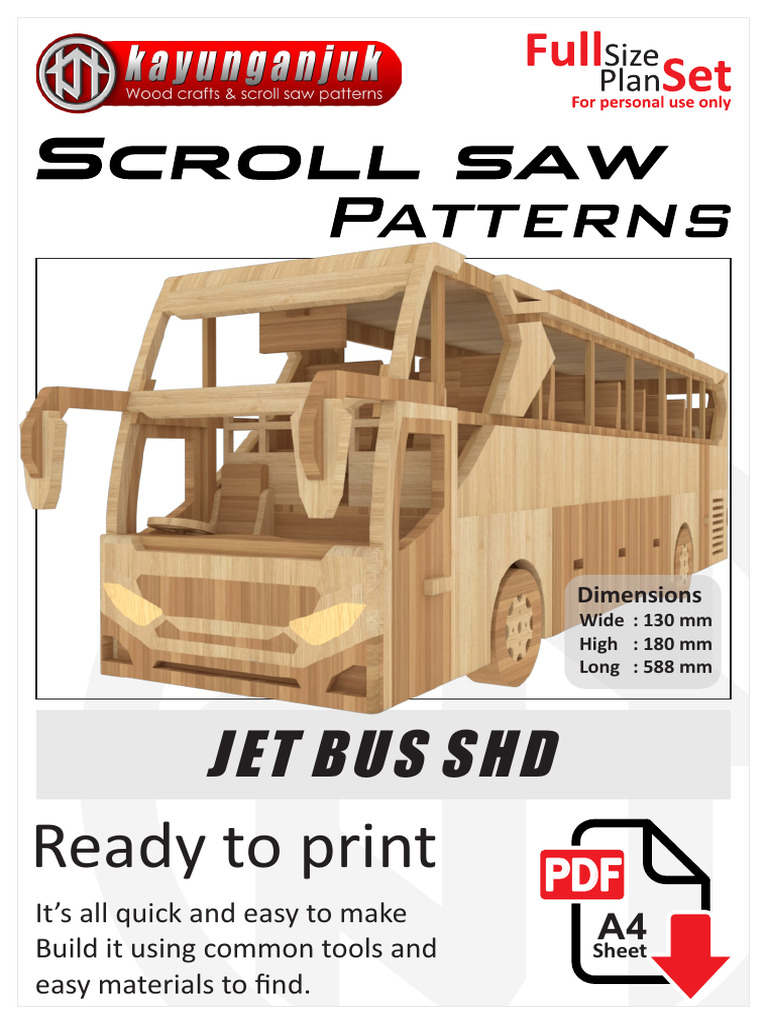 Jet Bus SHD: Ready To Print | PDF