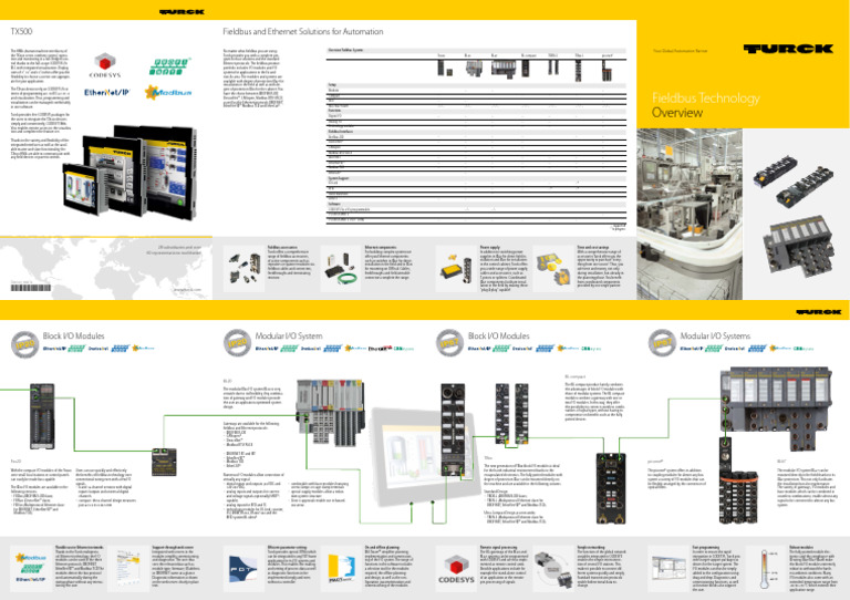 Fieldbus Technology: Fieldbus and Ethernet Solutions For Automation ...