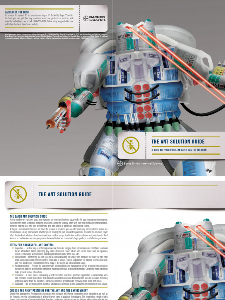 Ant Solution Guide | PDF | Ant | Pest Control