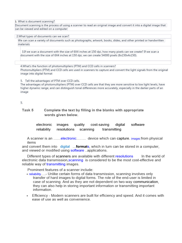 What Is Document Scanning | PDF | Image Scanner | Computing