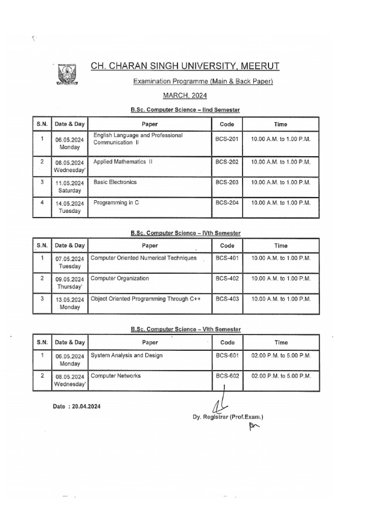 Date Sheet Even Semester June -2024 and Annual Professional Courses 2024_23!04!2024_1713891338 ...